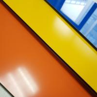China Copper Aluminium Decorative Composite Panels Exterior 3mm 4mm High Gloss for sale