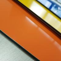 China Copper Aluminium Decorative Composite Panels Exterior 3mm 4mm High Gloss for sale