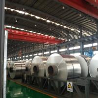 China Industrial Aluminum Foil Jumbo Roll , Industrial Aluminium Foil Evaporator Heater CAC Oil Cooler for sale