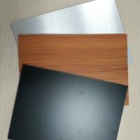 China Wood Color Building Decoration Material Aluminum Composite Board for sale