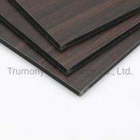 China Wood Color Building Decoration Material Aluminum Composite Board for sale