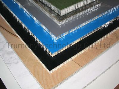 China Comercial Interior Wall Decoration Aluminum Honeycomb Panel for sale