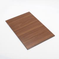 China Wood Color Building Decoration Material Aluminum Composite Board for sale