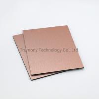 China Silver Gold Brush Aluminum Alloy Aluminum Composite Material for sale