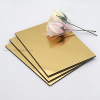 China External Wall Cladding Decorative Mirror Aluminum Composite Panel for sale