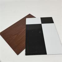 China Anti - Corrosion Wood Grain Aluminum Composite Panel for sale