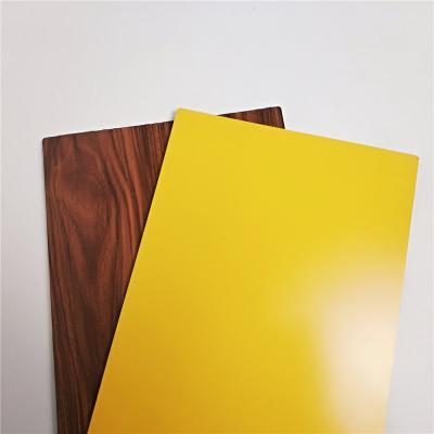 China Pressed 7mm 8mm Thickness Coulor Light Aluminum Composite Panel for sale