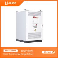 China 50KW 104KWh Liquid cooled Energy Storage Cabinet For Industrial and Commercial Energy Storage System for sale