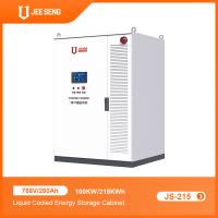 China 100KW 215KWh Liquid cooled Energy Storage Cabinet For Industrial and Commercial Energy Storage System for sale