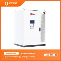 China 100KW 215KWh Liquid cooled Energy Storage Cabinet For Industrial and Commercial Energy Storage System for sale