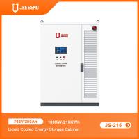 China 100KW 215KWh Liquid cooled Energy Storage Cabinet For Industrial and Commercial Energy Storage System for sale