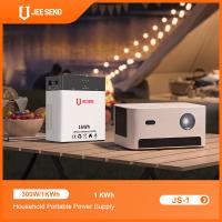 China New Design 1KWH  Portable power energy storage lithium battery big powerbank easy to use for sale