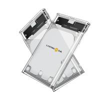 China Transparent Hdd Case Caddy Box 2.5 Ssd Sata Adapter External Hard Drive Box for sale