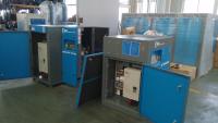 China Magnetic VSD Oil Injected Rotary Screw Compressor Double Stage 160kw / 215hp for sale