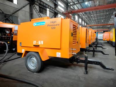 China High Pressure Cooling Diesel Engine Driven Screw Compressor With Powerful Performance for sale