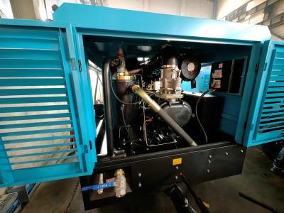 China Cummins 210-260HP Diesel Screw Compressor Air / Water Cooling CE / ISO9001 Certified for sale