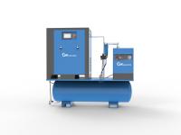 China 25bar High Pressure Tank Mounted Screw Compressor For Laser Cutting Industry for sale