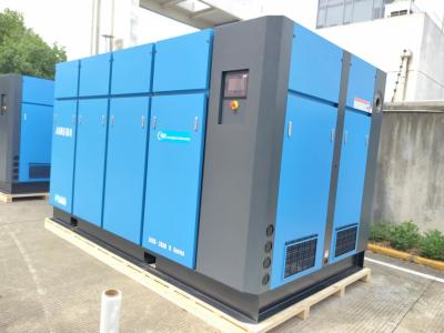 China 10-15Bar 280kw/375HP Rotary Rotary Screw Compressor PLC Control System 50-60Hz Direct On Line Start for sale