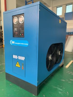 China Fully Automatic HDR-100HP High-temperature Air-cooling  Refrigerated Air Dryer 13.5 Nm3/min for sale