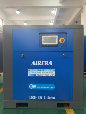 China LGCD-11KW 380V Belt Driven Air Cooling Screw Air Compressor With Intelligent Controller for sale