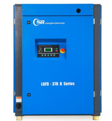China 15kw air screw compressor original german  air end  in CE TUV certificates, lower 65dB noise for sale
