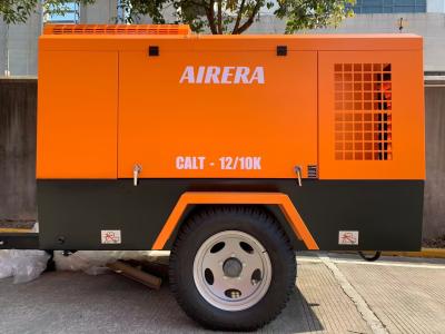 China Rotorcomp CALT-12/10K Diesel-Powered Screw Compressor for Vertical Markets and Performance for sale
