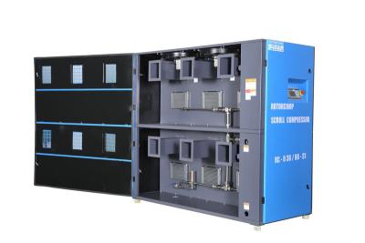 China Stainless Rotary Scroll Compressor / Couplin Driven Soundless Air Compressor for sale