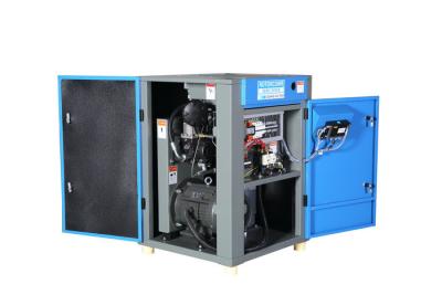 China Energy Conservation Rotary Screw Air Compressor With High Efficient Centrifugal Fan for sale