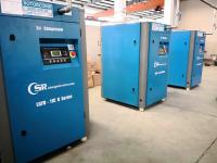 China Low Noise Emission Screw Air Compressor Equipped With Air Intake Muffler for sale