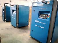 China OEM Service Rotary Vane Air Compressor , Twin Screw Compressor 8 Bar 5.83 for sale