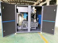China Commercial High Pressure Screw Air Compressor Unique Driving Guard System for sale