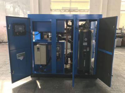 China Two Stage 75kw / 100hp Rotary VSD Screw Compressor Permanent Magnet for sale