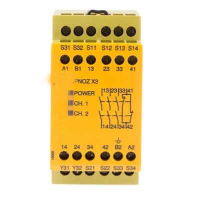 China Pilz 777609 Safety PLC with Network Communication 24V DC Automation Controller for sale