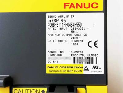 China Fanuc Servo Drive A06B-6111-H045#H550 5kg AC/DC Industrial Automation for sale