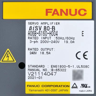 China A06B-6160-H004 Fanuc Servo Drive  Industrial Automation Control Solution for sale