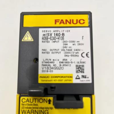 China Fanuc Servo Drive A06B-6240-H106 8 kg AC/DC Power Supply for Industrial Automation for sale