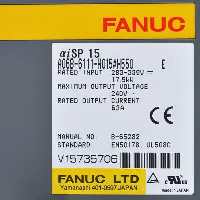 China Fanuc Servo Drive A06B-6111-H011#H550 New AC/DC Power Supply 5kg 12-Month Warranty for sale