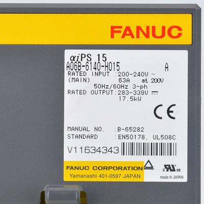 China Fanuc Servo Drive Amplifier A06B-6140-H015 AC DC 8 kg 12 Month Warranty for sale
