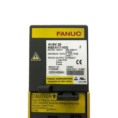 China A06B-6117-H103 Yellow Fanuc Servo Motor Controller for sale