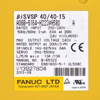 China Fanuc A06B-6164-H223#H580 Servo Actuator 10 Kg AC/DC Yellow New 12 Month Warranty for sale