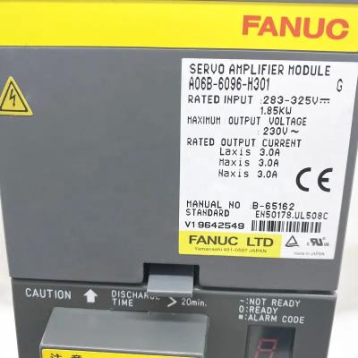 China Fanuc Servo Drive A06B-6096-H301 New 8kg AC/DC 12 Month Warranty for sale