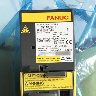 China Fanuc Servo Drive A06B-6240-H208 10kg AC/DC Servo Actuator 12 Months Warranty for sale