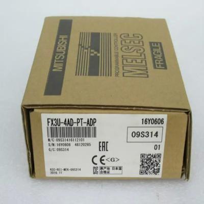 China FX3U-4AD-PT-ADP Mitsubishi PLC Industrial Automation Control Solution for sale