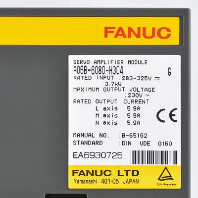China New Fanuc Servo Drive A06B-6080-H304 9kg AC DC 12 Month Warranty for sale