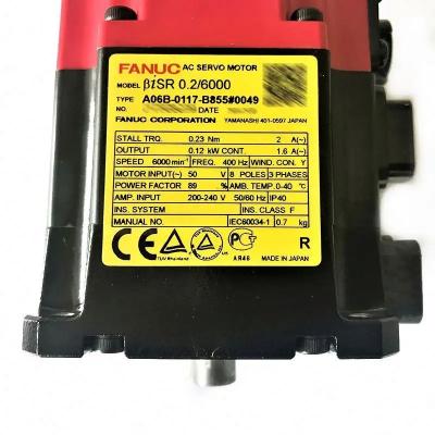 China Fanuc Servo Drive A06B-0117-B855#0049 AC/DC Power Supply 5 Kg New for sale