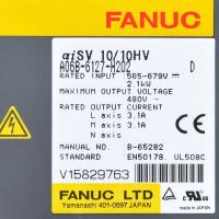 China Fanuc A06B-6127-H202 Servo Drive Amplifier 10 kg Yellow AC/DC New for sale