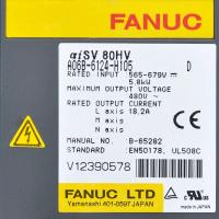 China Fanuc Servo Drive A06B-6124-H105 10kg AC/DC New Quality Motion Amplifier for sale