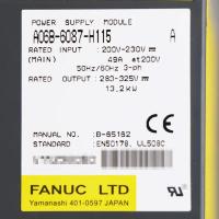 China Fanuc Servo Drive A06B-6087-H115 9kg AC/DC New Yellow Servo Amplifier for sale