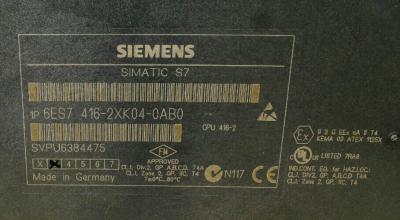 China Siemens 6ES7416-2XK04-0AB0 Modular PLC Automated Processor 100% Brand New 12 Months Warranty for sale