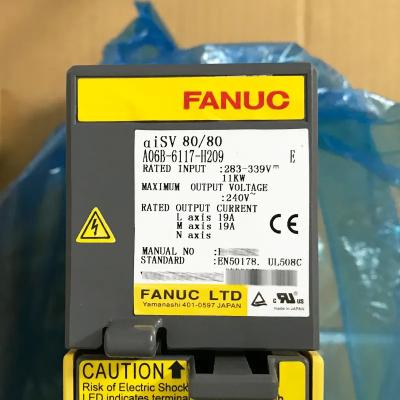 China Fanuc Servo Drive A06B-6117-H209 5kg AC/DC for Industrial Automation for sale